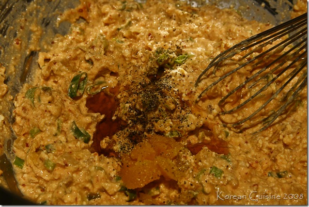 Korean Cuisine: Kimchi Jun - Korean Style Kimchi Pancakes - (김치전)